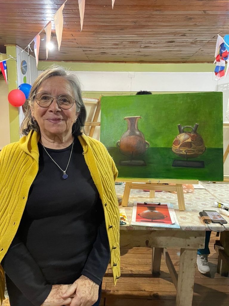 Pinceladas de Maipú: así fue la inauguración de la exposición de ...